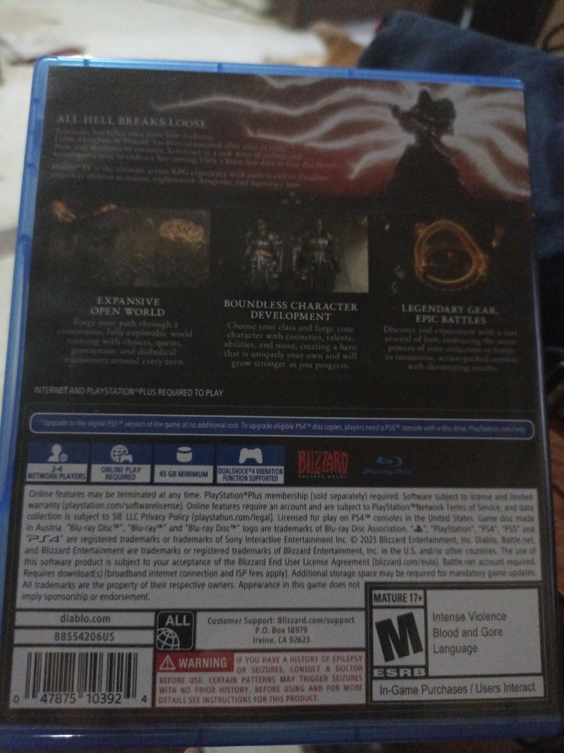 Crossgen bundle Diablo 4 R1, Video Gaming, Video Games, PlayStation on ...