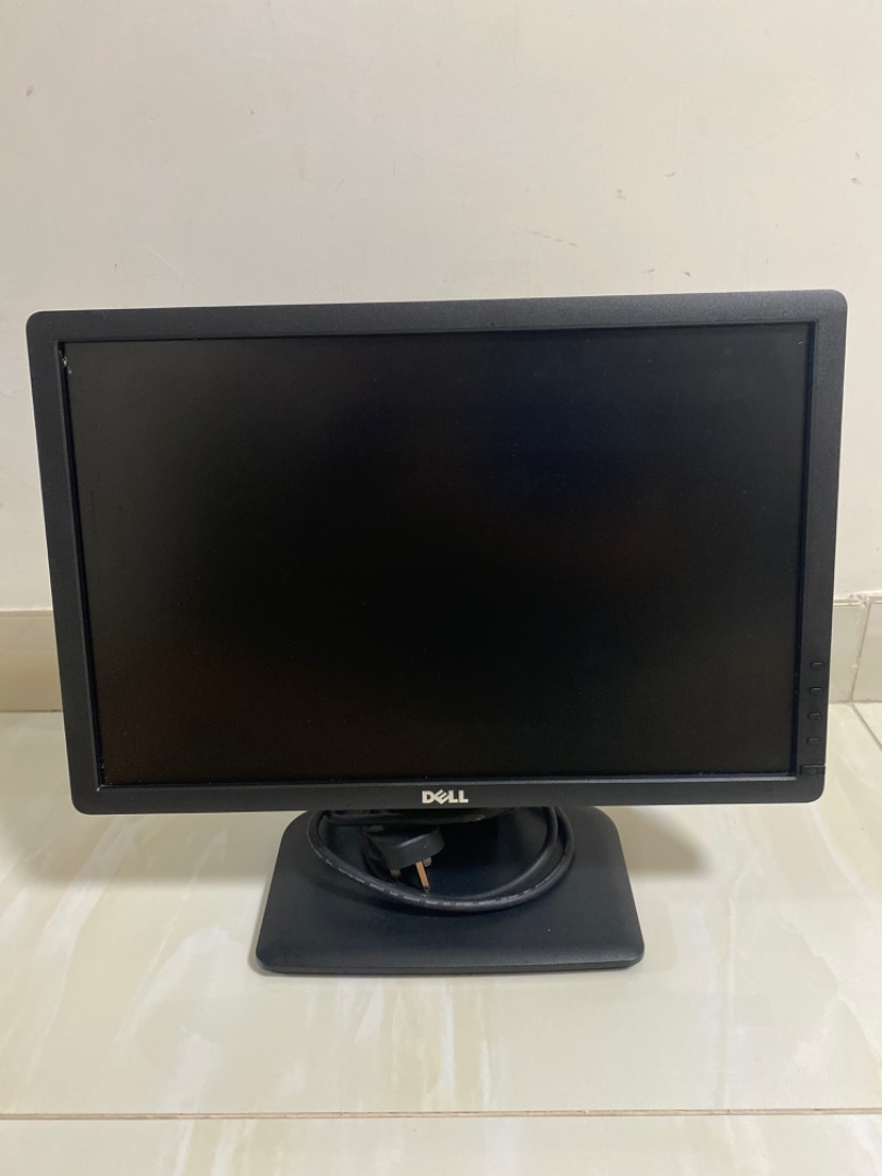 Dell 19-Inch Screen LED-Lit Monitor 戴爾19吋螢幕顯示器, 電腦＆科技, 電腦周邊及配件, 電子屏幕 ...