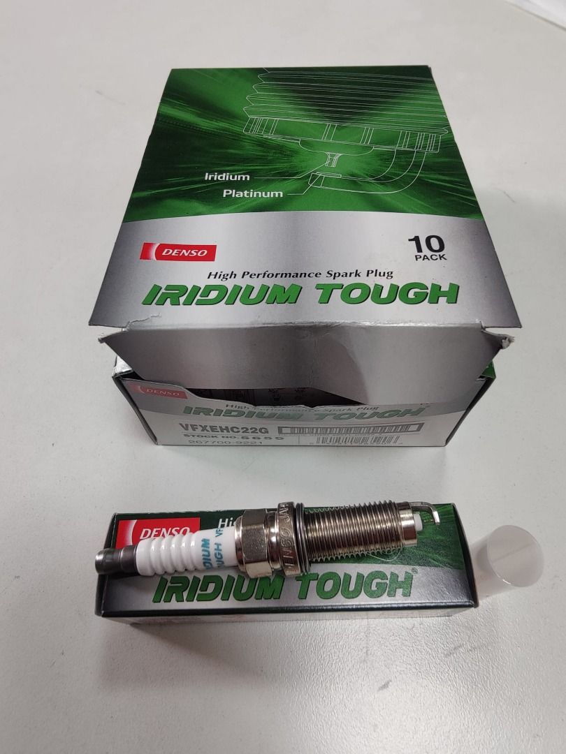 DENSO Iridium Tough Spark Plug (for Honda Vezel / Shuttle / Jazz / Fit), Car Accessories, Car ...