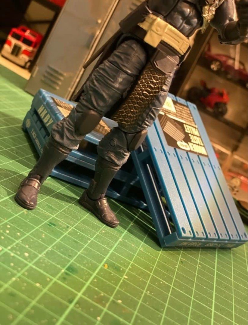 Diorama props - Hasbro - Marvel legends - Gijoe - Action figure / miniature pallets, Hobbies ...