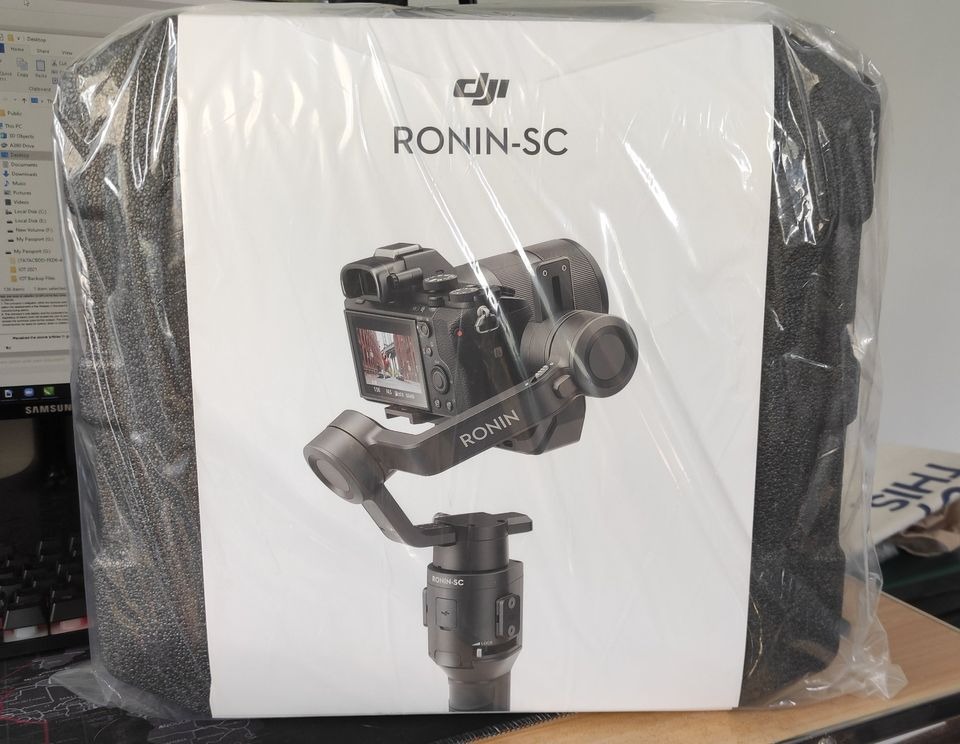 DJI Ronin SC Camera Stabilizer 3-Axis Gimbal for DSLR/Mirrorless ...
