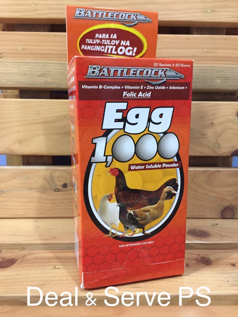Egg 1000 (20grams X 40), Pet Supplies, Health & Grooming on Carousell
