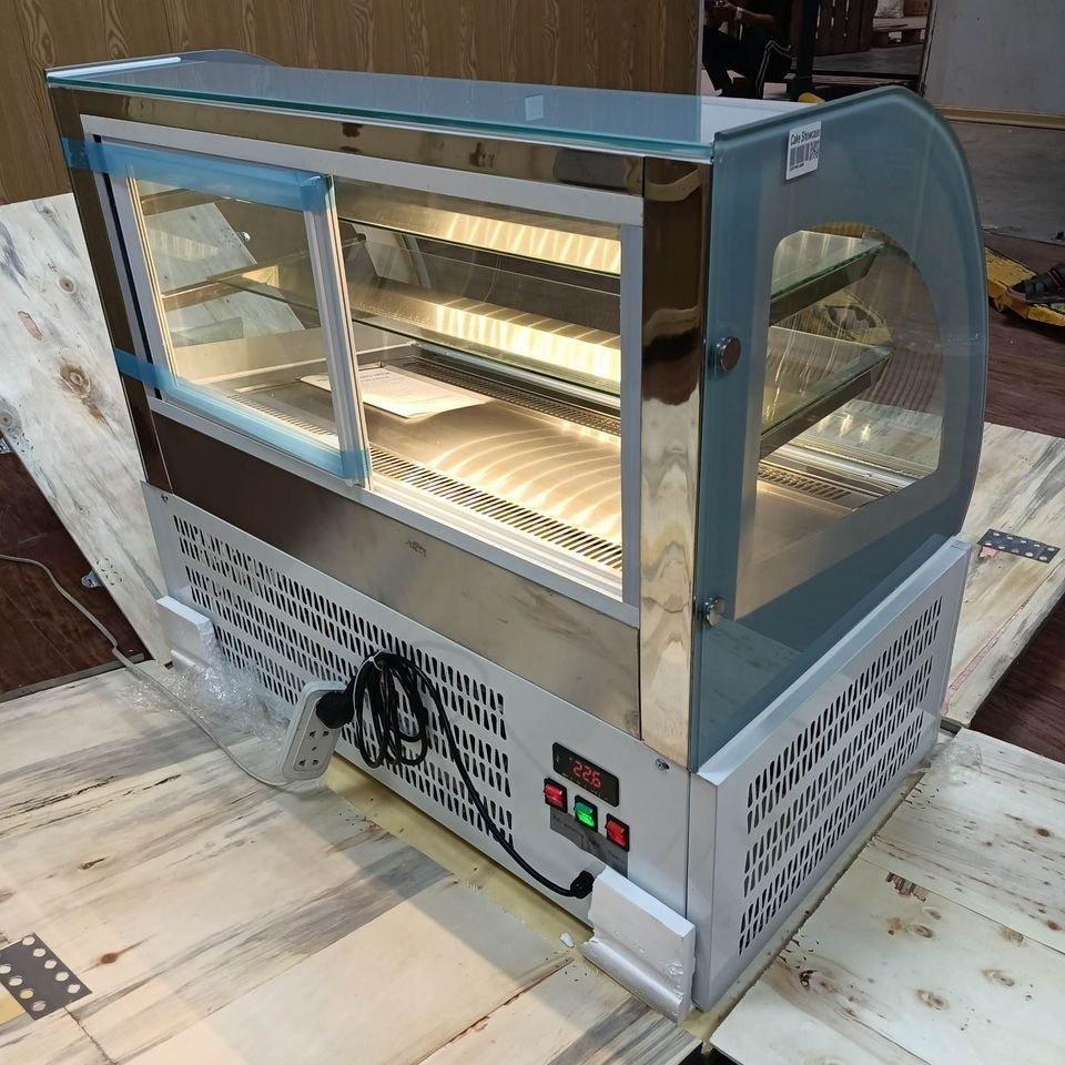 *EP-50 CURVE TYPE CAKE CHILLER DISPLAY SHOWCASE, Commercial ...