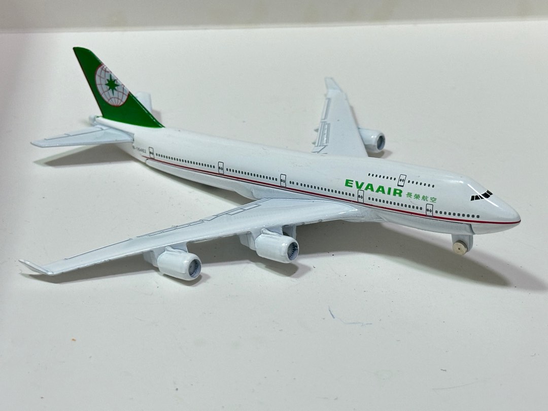 Eva Air Plane Passenger Plane Model, Hobbies & Toys, Toys & Games on ...