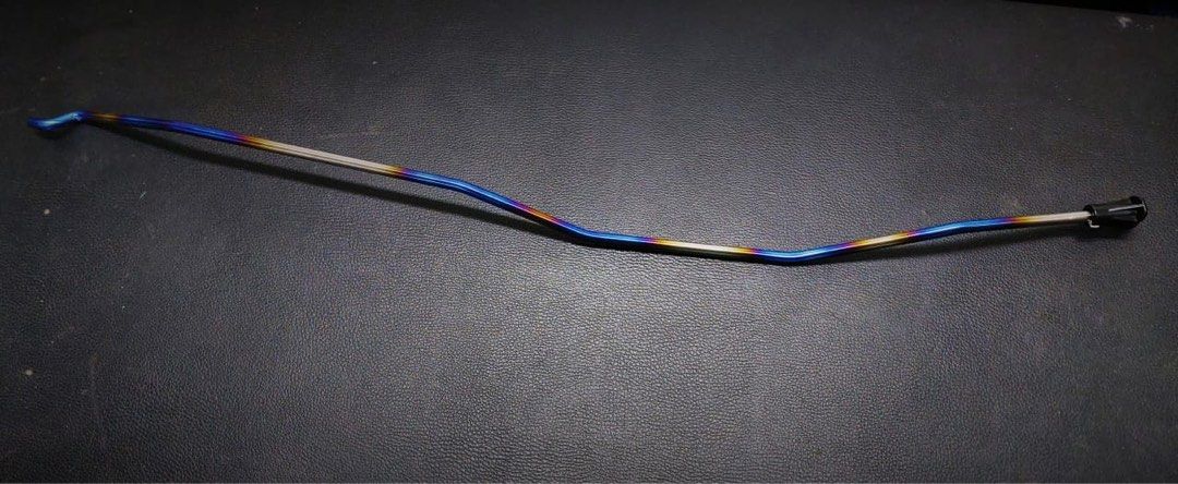 Evo X Titanium Hood Stand, Car Accessories, Accessories on Carousell