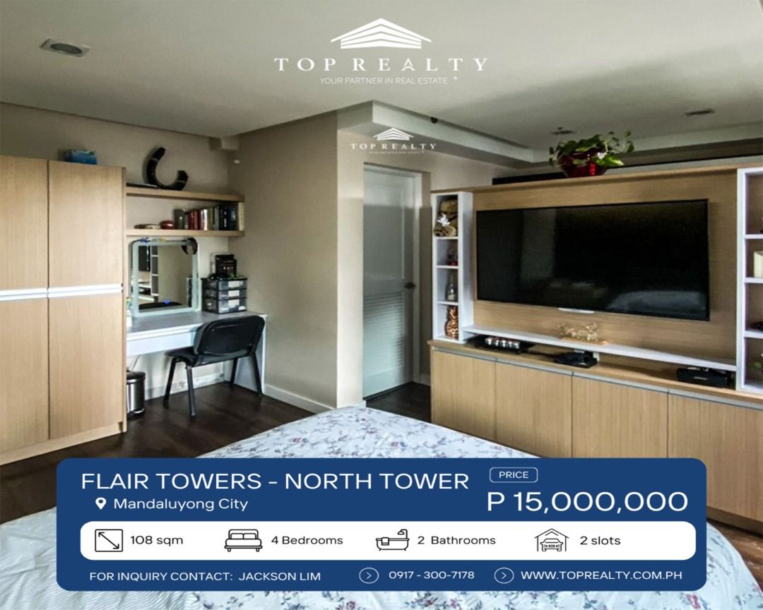 For Sale: 4BR Condominium in Flair Tower, Mandaluyong City, Property ...