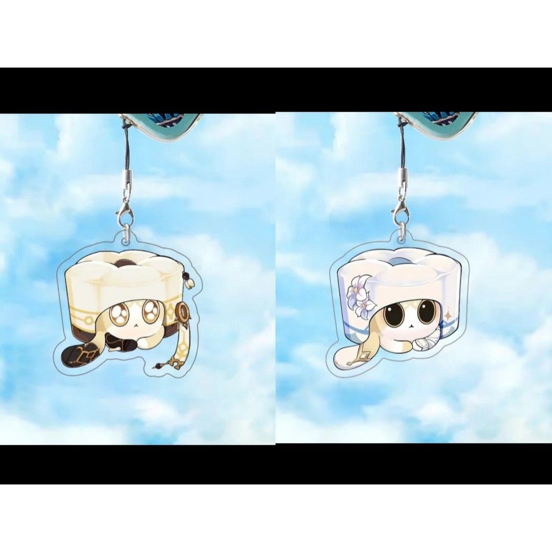 [Genshin] Character HSR-Styled Cat Acrylic Keychain (Pre-Order) Raiden ...