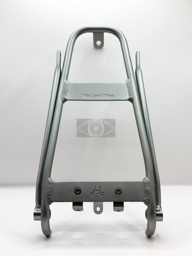H&H Aluminium Q Mini Rear Rack V5 for Brompton, Sports Equipment ...