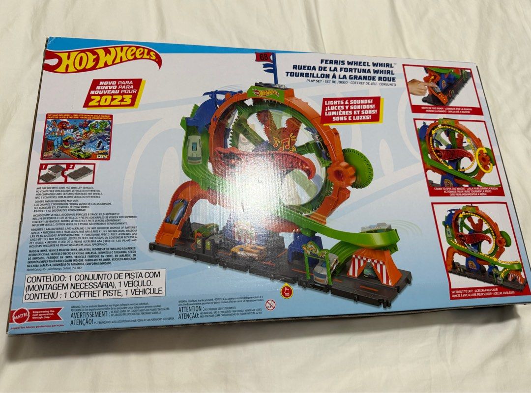 Hot wheels Ferris Wheel Whirl, Hobbies & Toys, Toys & Games on Carousell