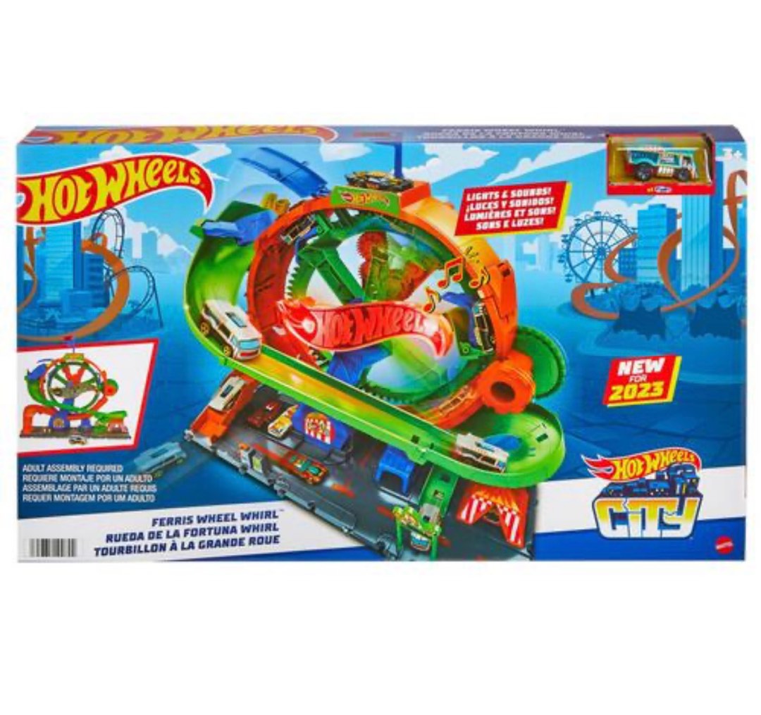 Hot wheels Ferris Wheel Whirl, Hobbies & Toys, Toys & Games on Carousell