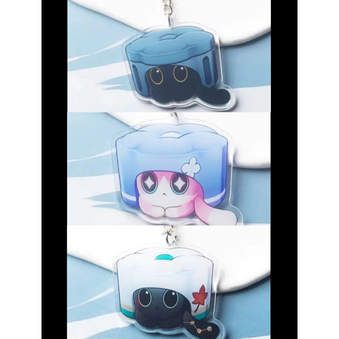 [HSR] Honkai Star Rail Character Cat Acrylic Keychain (Pre-Order ...
