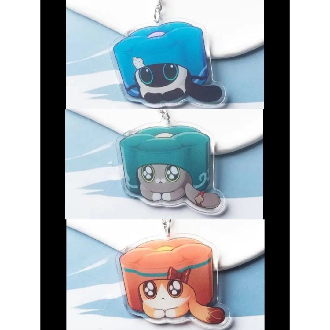 [HSR] Honkai Star Rail Character Cat Acrylic Keychain (Pre-Order ...