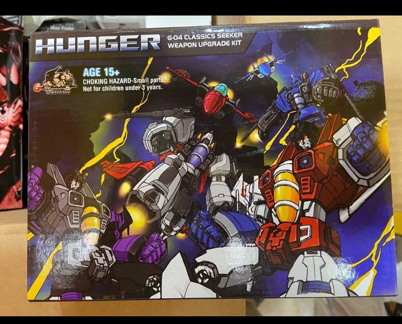 三廠 補件 Hunger G-04 classic seeker weapon upgrade set United henkei 變形金剛 ...