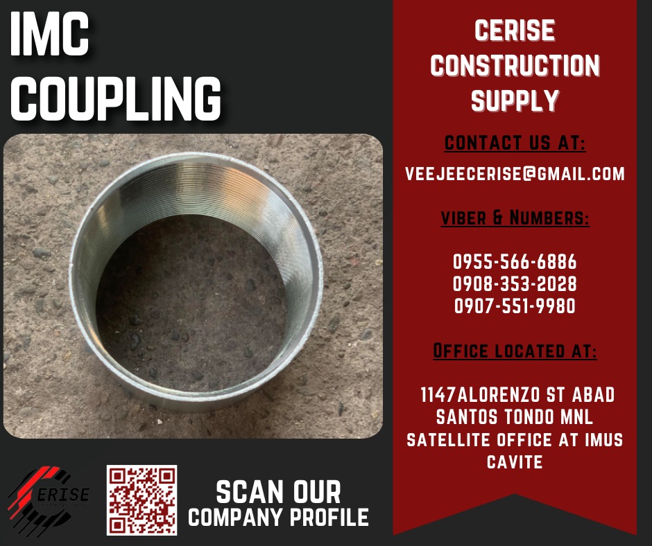 IMC COUPLING, Commercial & Industrial, Construction Tools & Equipment ...