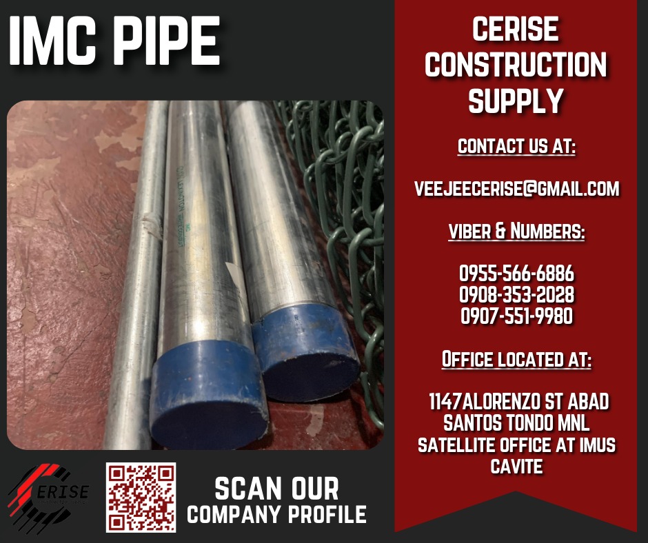 IMC PIPE, Commercial & Industrial, Construction Tools & Equipment on ...