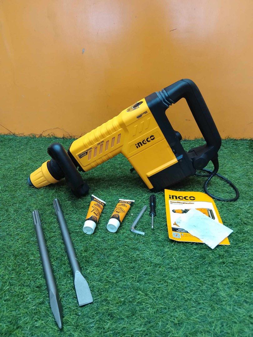 INGCO DEMOLITION BREAKER 1500W ANTI VIBRATION, Commercial & Industrial ...