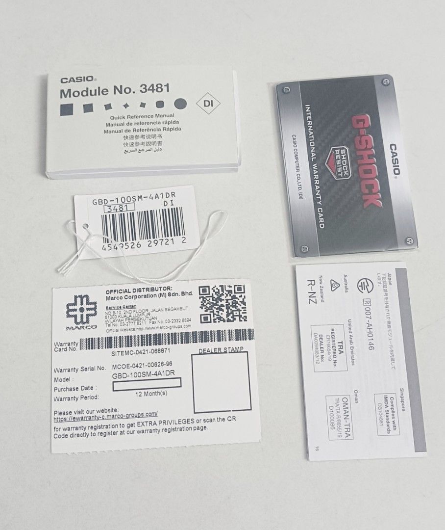 Jam G-Shock Original, Women's Fashion, Watches & Accessories, Watches ...