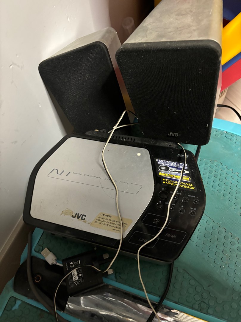 JVC UX N1 優質迷你床頭音響 / CD player / 收音機, 電腦＆科技, 商務用科技產品 - Carousell