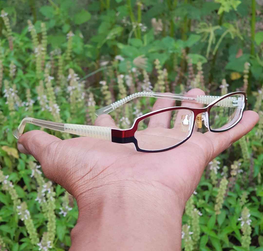 Kacamata George Falci original, Fesyen Pria, Aksesoris, Kacamata di ...