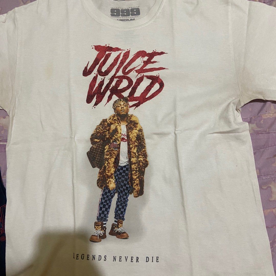 Kaos Rapper Juice WRLD Legends never die Official / rap tee / tupac ...
