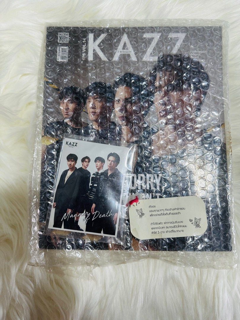 Kazz magazine vol 14 Manner of Death (Thai BL), Hobbies & Toys, Books & Magazines, Magazines on ...
