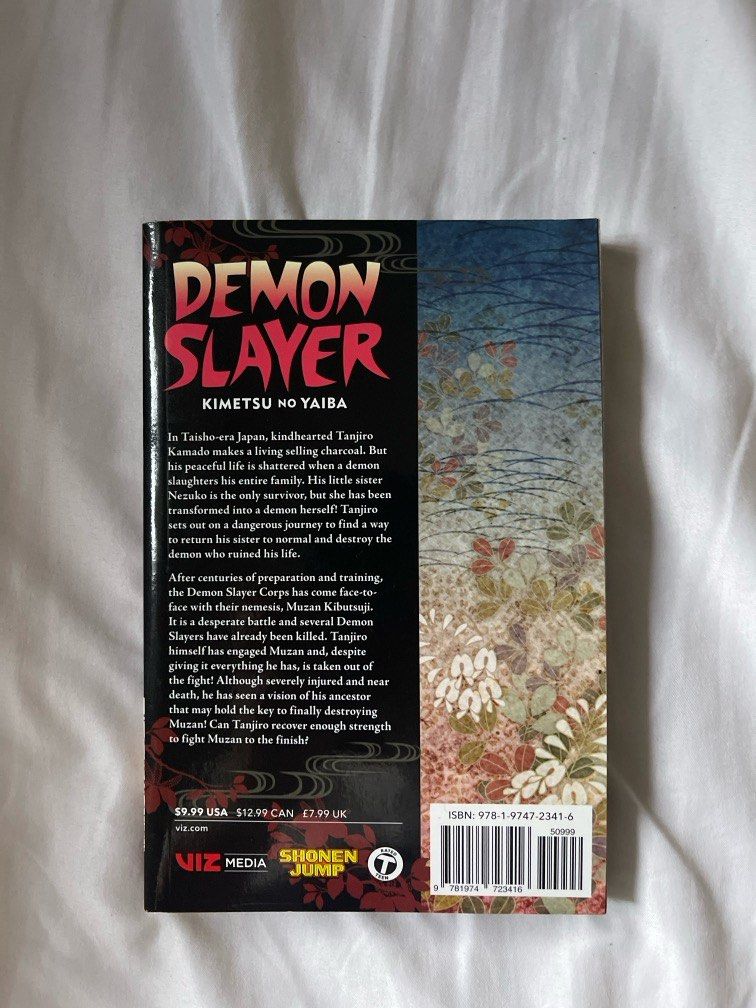 KIMETSU NO YAIBA / DEMON SLAYER VOL. 22 Unsealed English Manga, Hobbies ...