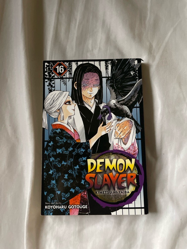 KIMETSU NO YAIBA / DEMON SLAYER VOL. 16 Unsealed English Manga, Hobbies ...