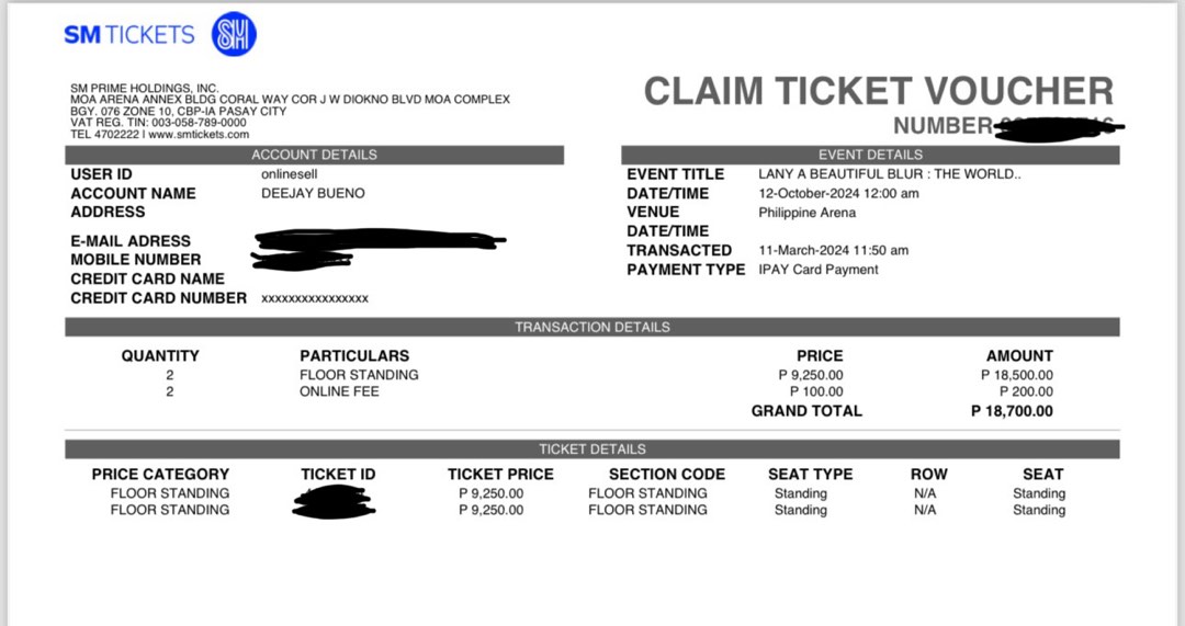 LANY A BEAUTIFUL BLUR PH ARENA, Tickets & Vouchers, Event Tickets on ...
