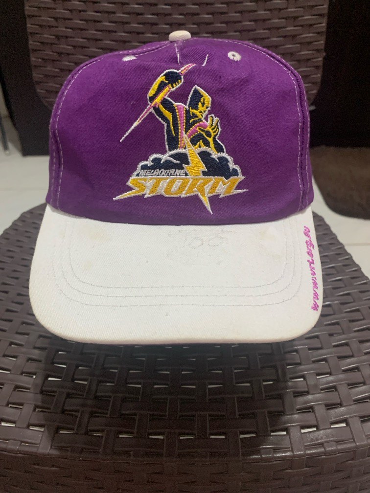 Melbourne Storm NRL cap, Men's Fashion, Watches & Accessories, Caps ...