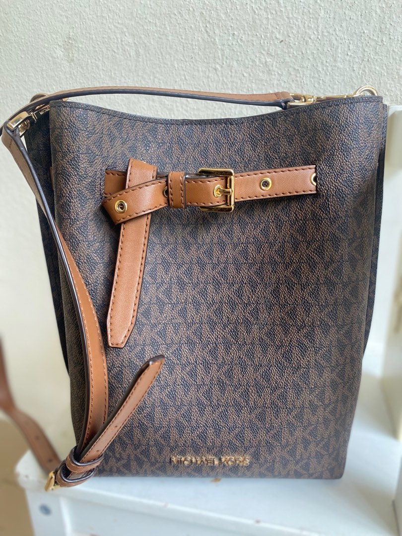MK BUCKET EMILIA SMALL, Luxury, Bags & Wallets on Carousell