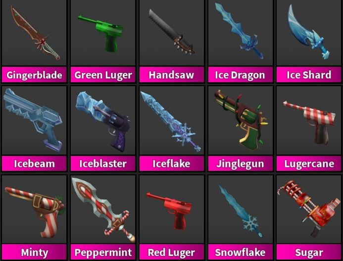 MM2 Rare Knife, Guns, Pets, 79 PHP Each!, Video Gaming, Video Games ...