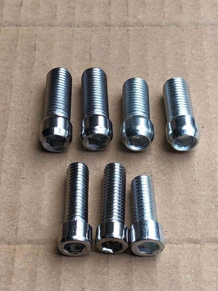 Motorcycle Side Mirror Screw Allen small head diameter left & right ...