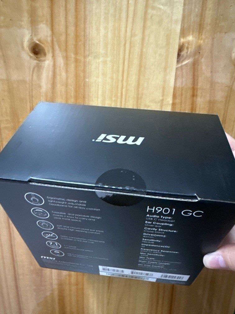 MSI HEADPHONE H901 GC, Audio, Headphones & Headsets on Carousell