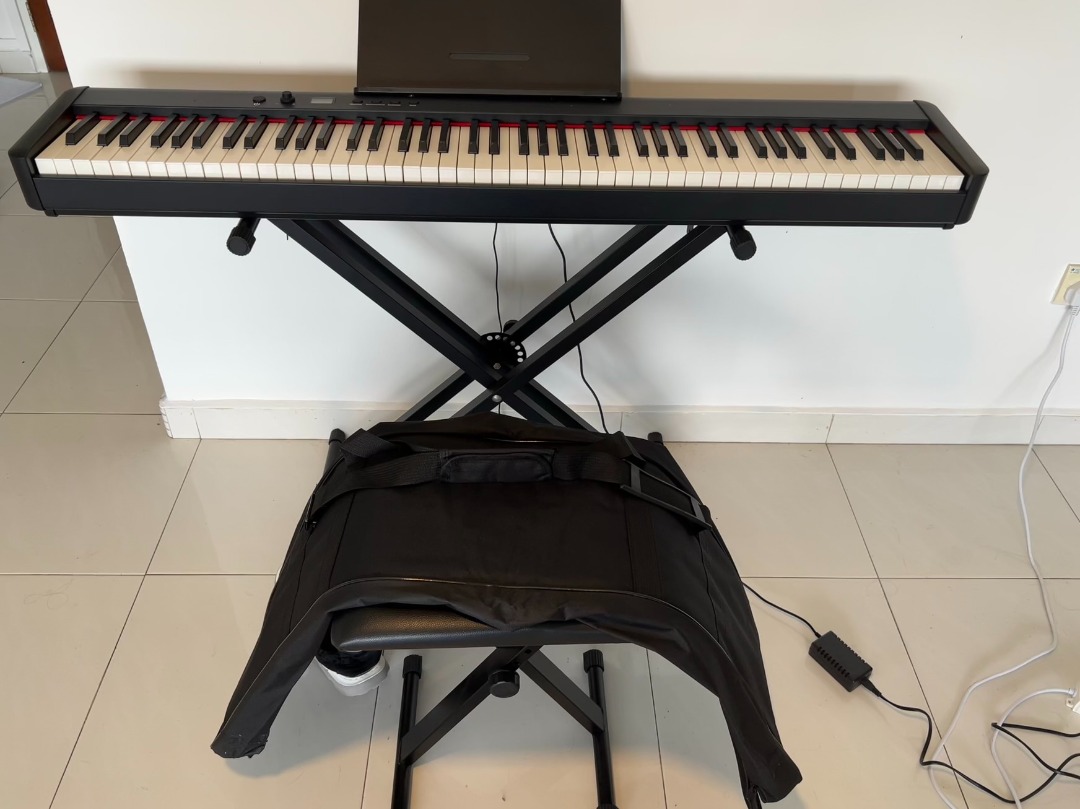 My 1st Piece Digital Piano Hammer Action BX5, Hobbies & Toys, Music ...