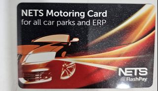 NETS motoring card / NETS Flashpay for all car parks and ERP, Car ...