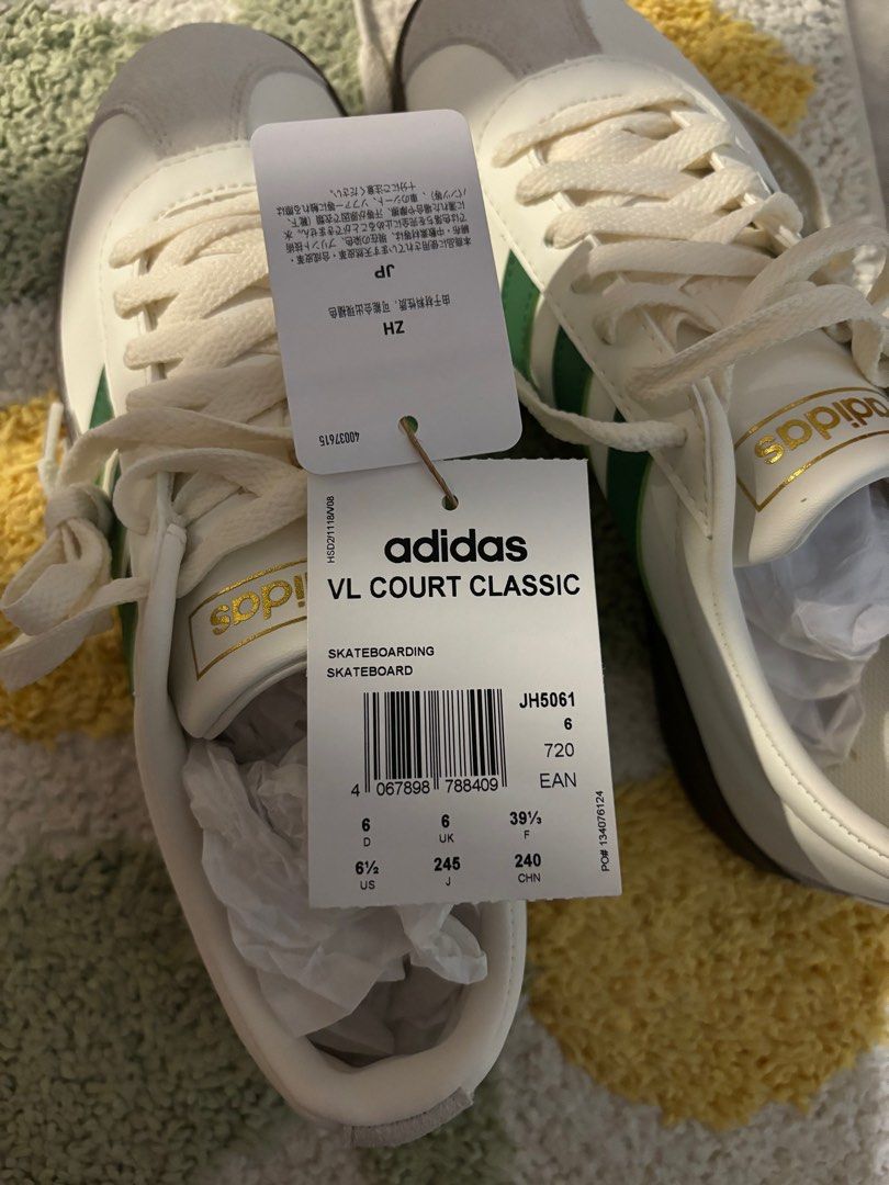NEW Adidas VL Court Classic, Women's Fashion, Footwear, Sneakers on ...
