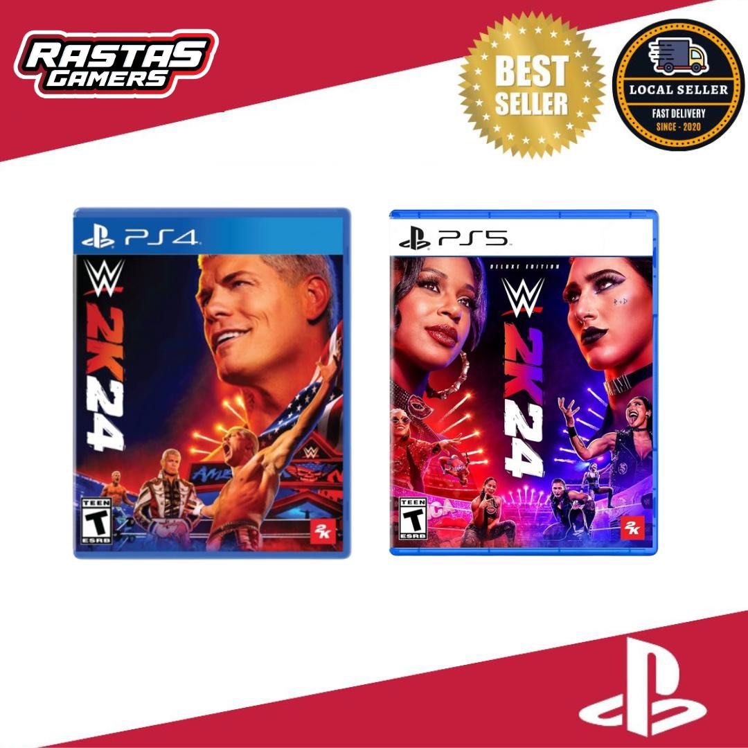 New WWE2k24 PS4/PS5, Video Gaming, Video Games, PlayStation on Carousell