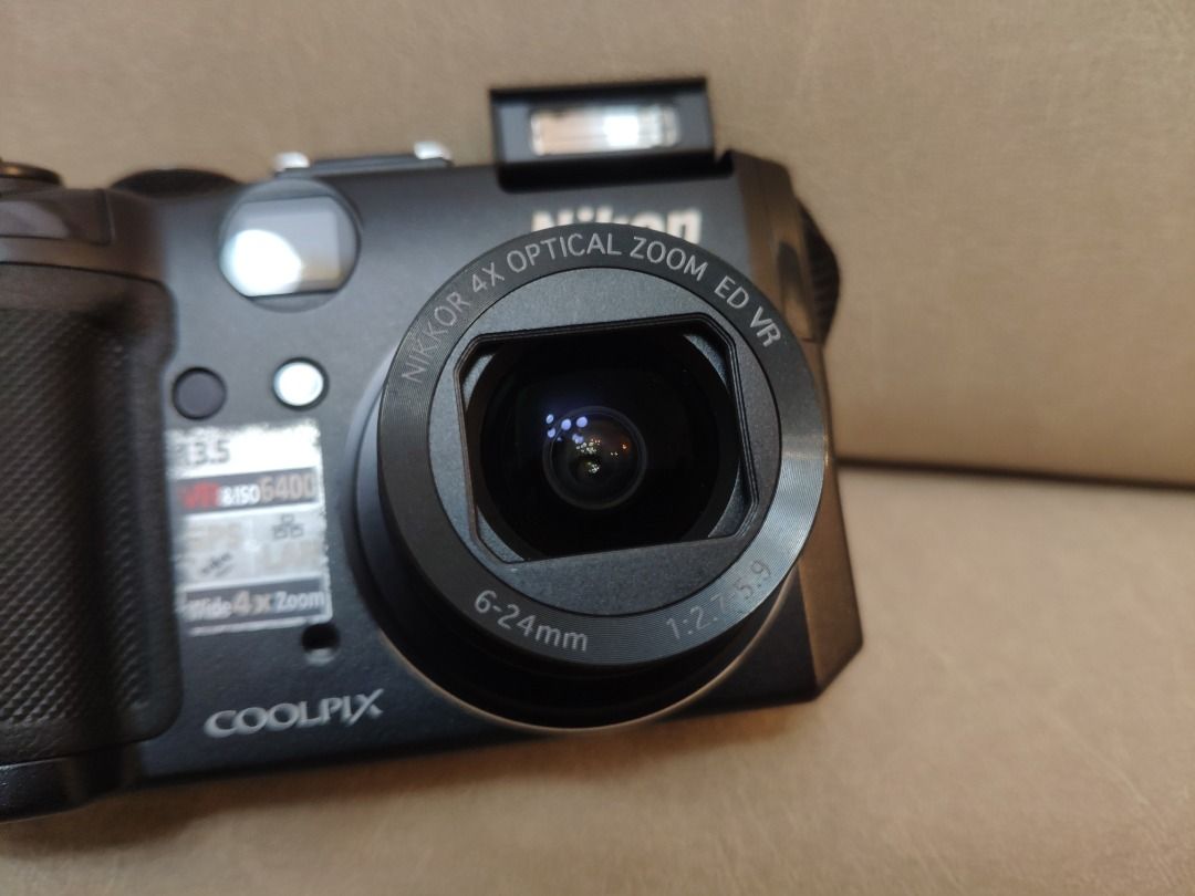 Nikon Coolpix P6000 新淨1/1.72"大 CCD相機 數碼相機 CCD Camera 等效28–112mm廣角鏡頭 輕巧 ...