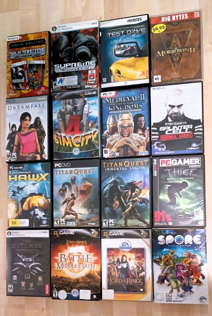 Vintage PC Games for Sale