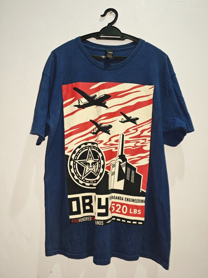 OBEY PROPAGANDA ENGINEERING, Men's Fashion, Tops & Sets, Tshirts & Polo Shirts on Carousell