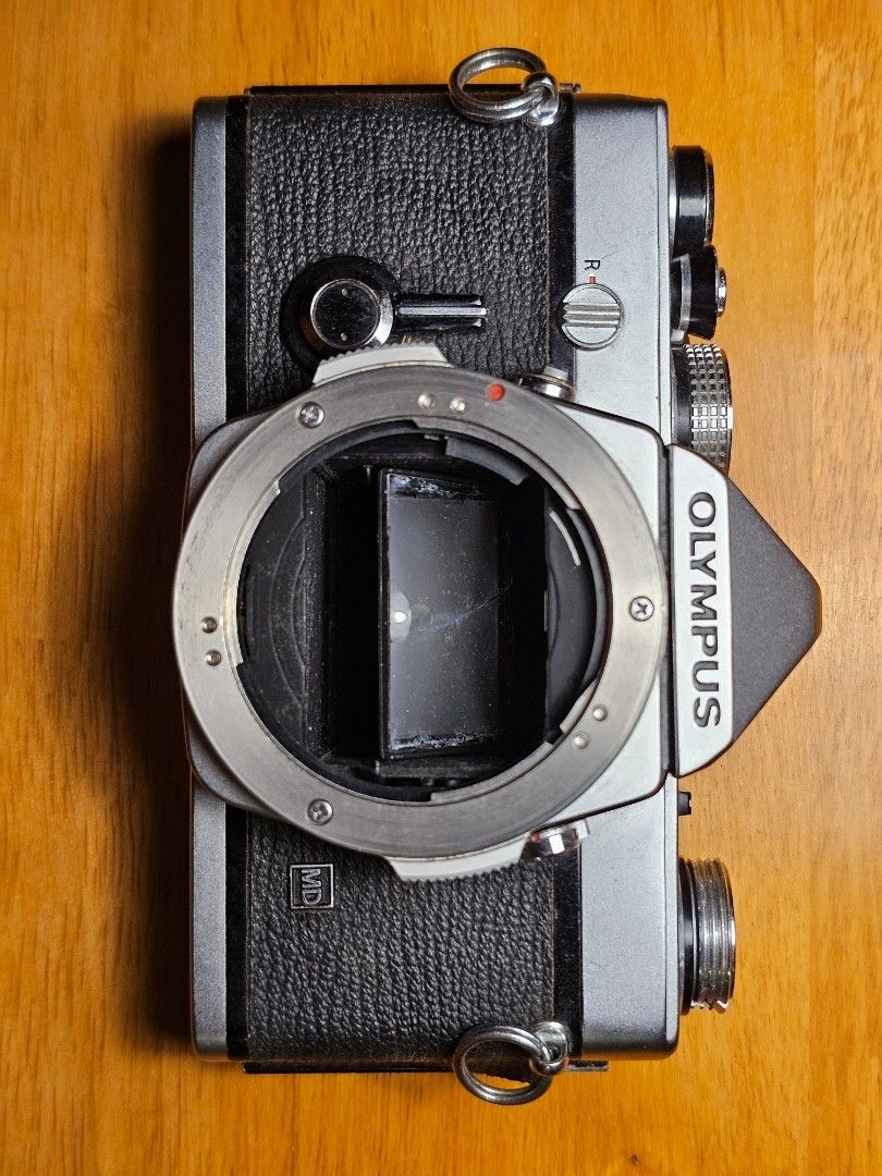 Olympus OM-1 film camera, Photography, Cameras on Carousell