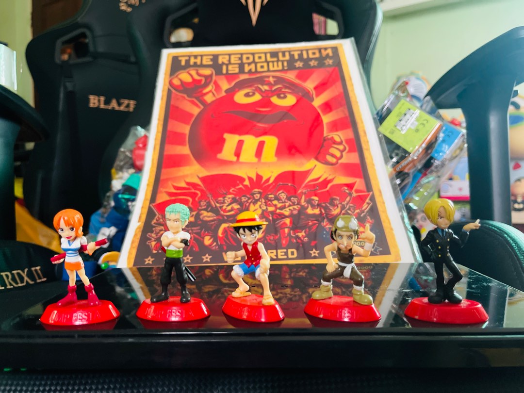 One piece coca cola set of 5 pieces, Hobbies & Toys, Toys & Games on ...