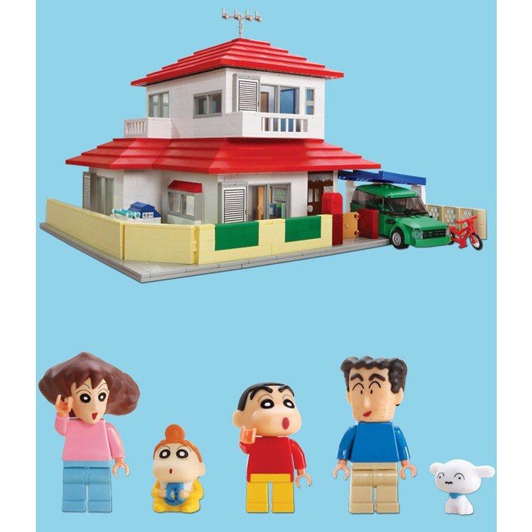 Oxford Crayon Shin Chan house, Hobbies & Toys, Toys & Games on Carousell