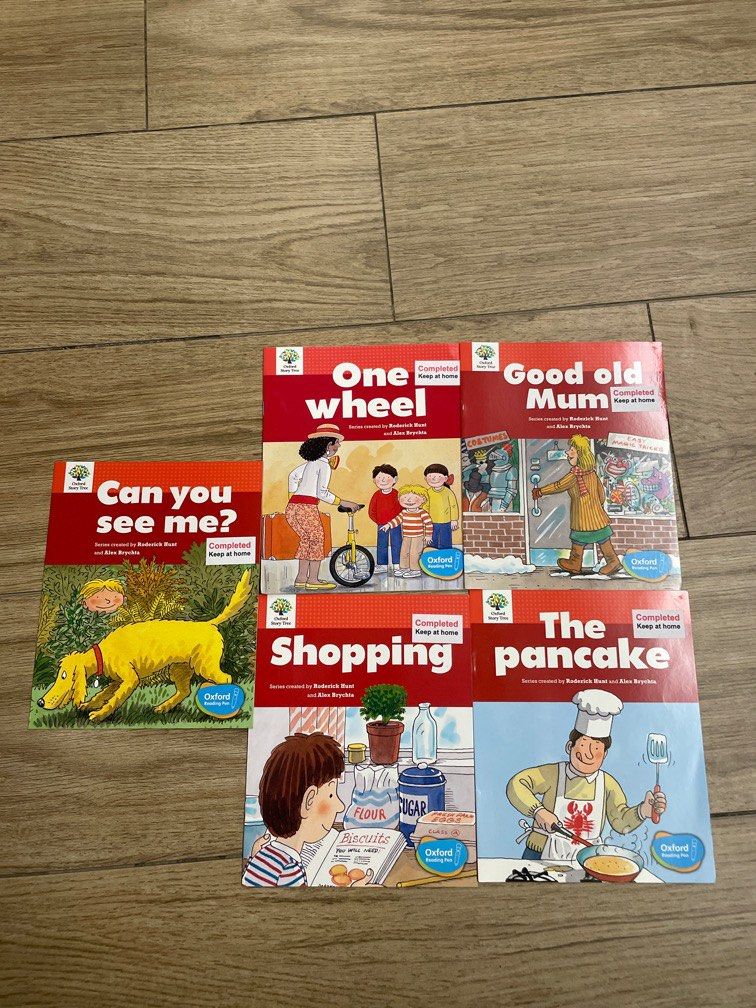 Oxford Story Tree - Can you see me, one wheel, good old mum, shopping ...