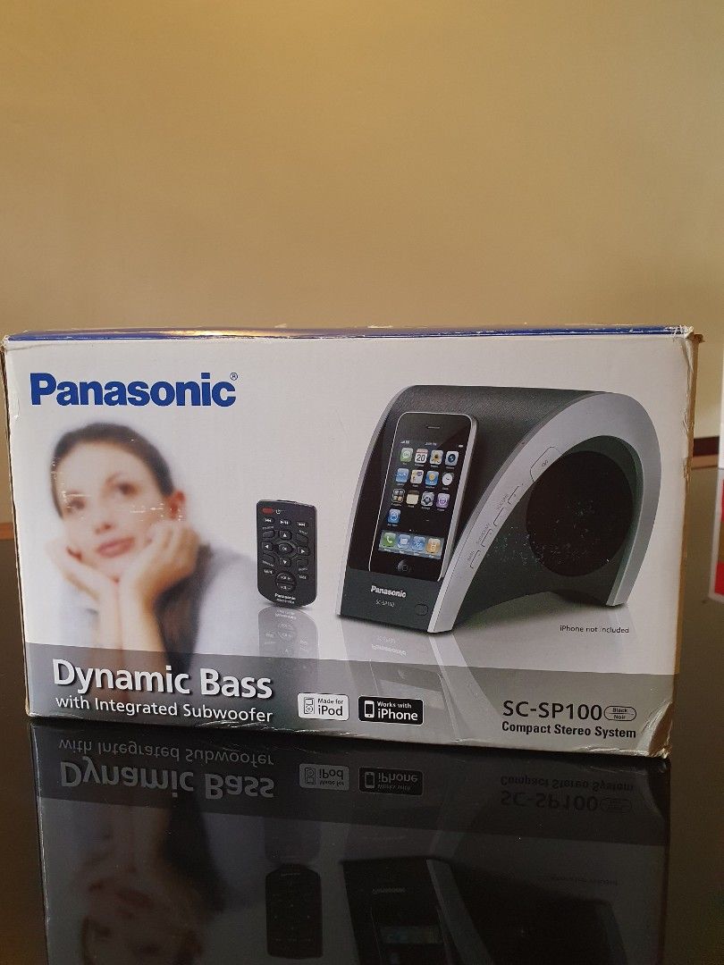 Panasonic speaker, Audio, Soundbars, Speakers & Amplifiers on Carousell
