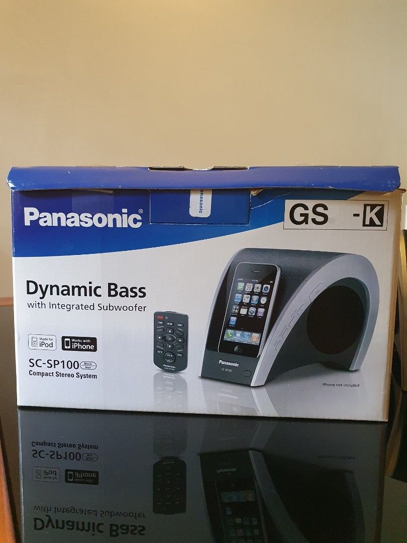 Panasonic speaker, Audio, Soundbars, Speakers & Amplifiers on Carousell