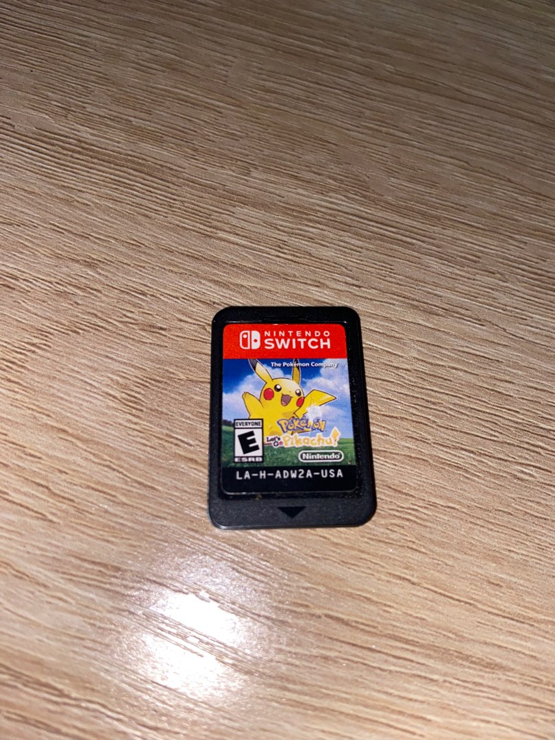 Pokemon: Let’s Go Pikachu (Switch Game), Video Gaming, Video Games ...