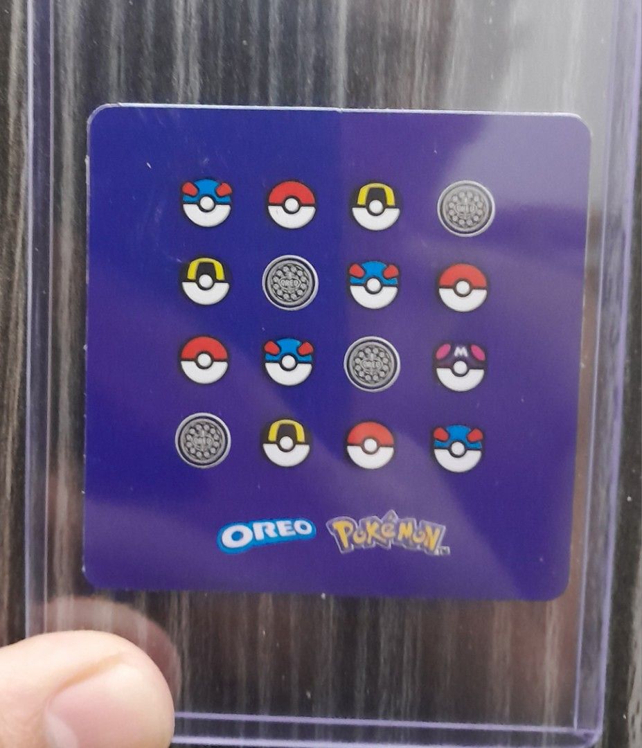 Pokemon Oreo Photocard Limited Edition Snivy, Hobbies & Toys ...
