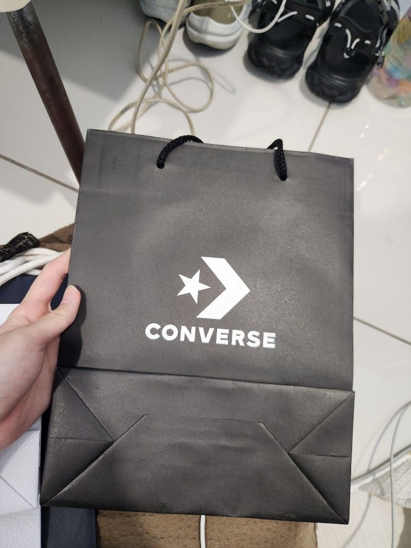 Polo Ralph Lauren and Converse paper bag, Furniture & Home Living, Home ...