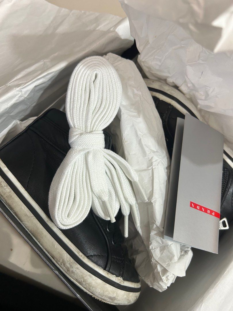 Prada Kids Shoes, Luxury, Sneakers & Footwear on Carousell